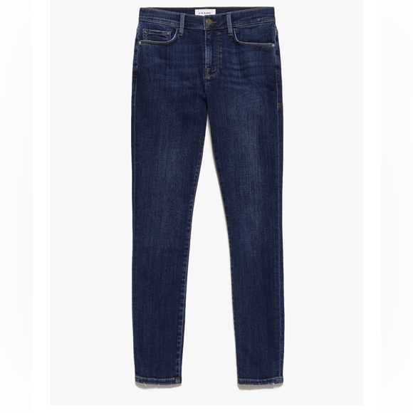 Frame Denim | Jeans | Frame Skinny De Jeanne Dark Denim | Poshmark